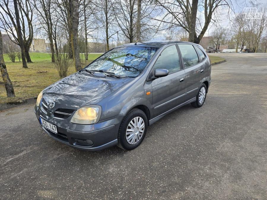 Grey Nissan Almera Tino 2003 in Radviliskis, with an engine capacity of 1.80 L and mileage of 246 thousand km for 1390 €, photo 1 on AUTOMOTO.COM.LV