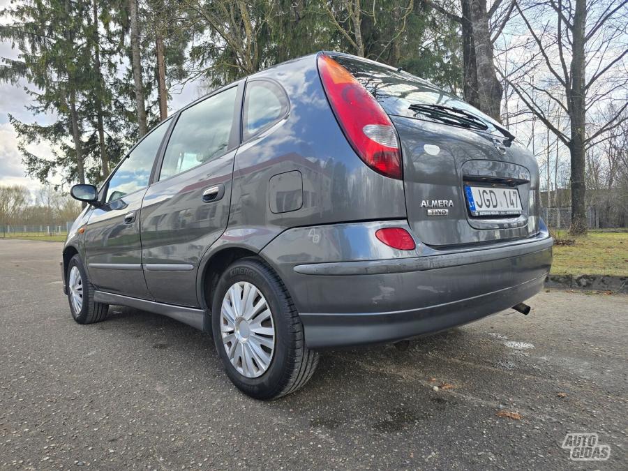 Grey Nissan Almera Tino 2003 in Radviliskis, with an engine capacity of 1.80 L and mileage of 246 thousand km for 1390 €, photo 9 on AUTOMOTO.COM.LV