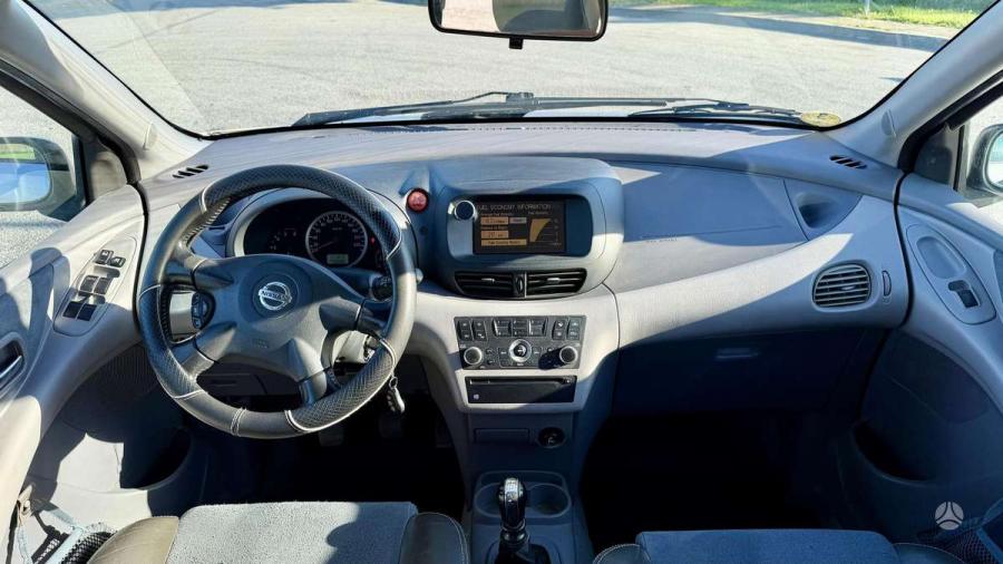 Pelēks Nissan Almera Tino 2003 Klaipėda, ar dzinēja tilpumu 2.18 L un nobraukumu 278 tūkst. km par 1500 €, foto 27 vietnē AUTOMOTO.COM.LV