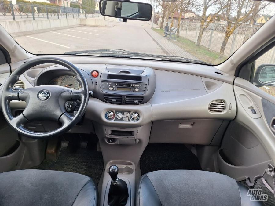 Pelēks Nissan Almera Tino 2004 Telšiai, ar dzinēja tilpumu 2.20 L un nobraukumu 259 tūkst. km par 850 €, foto 10 vietnē AUTOMOTO.COM.LV