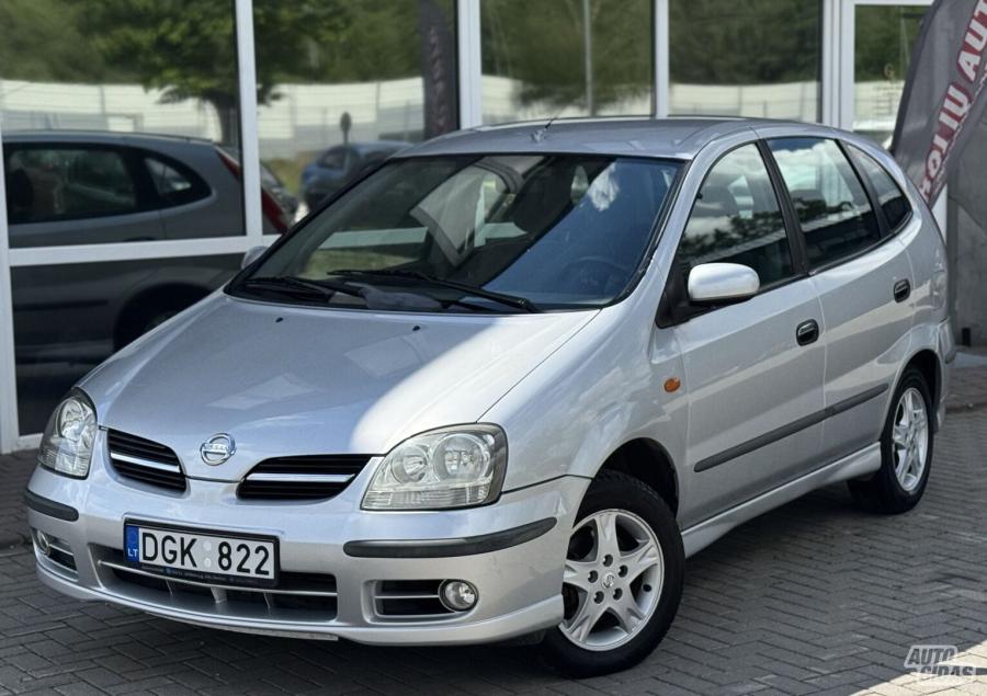 Grey Nissan Almera Tino 2004 in Radviliskis, with an engine capacity of 1.80 L and mileage of 154 thousand km for 995 €, photo 1 on AUTOMOTO.COM.LV