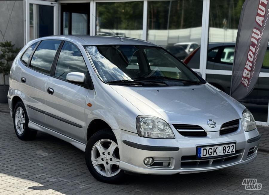Grey Nissan Almera Tino 2004 in Radviliskis, with an engine capacity of 1.80 L and mileage of 154 thousand km for 995 €, photo 3 on AUTOMOTO.COM.LV
