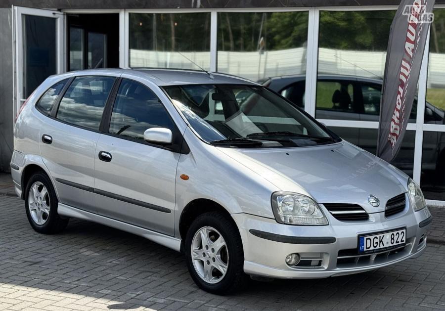 Grey Nissan Almera Tino 2004 in Radviliskis, with an engine capacity of 1.80 L and mileage of 154 thousand km for 995 €, photo 5 on AUTOMOTO.COM.LV