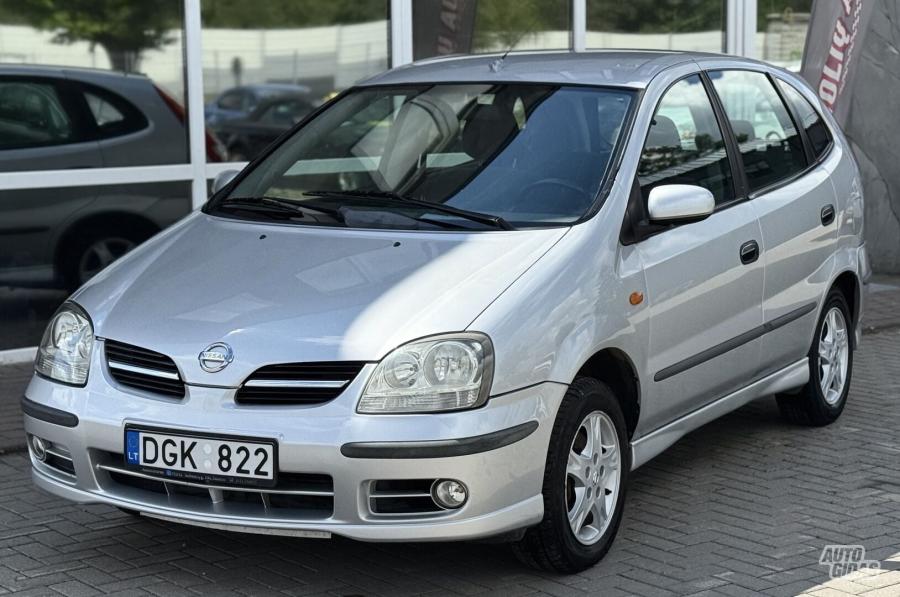 Grey Nissan Almera Tino 2004 in Radviliskis, with an engine capacity of 1.80 L and mileage of 154 thousand km for 995 €, photo 6 on AUTOMOTO.COM.LV
