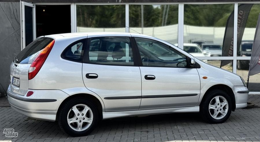 Grey Nissan Almera Tino 2004 in Radviliskis, with an engine capacity of 1.80 L and mileage of 154 thousand km for 995 €, photo 8 on AUTOMOTO.COM.LV