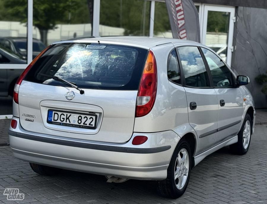 Grey Nissan Almera Tino 2004 in Radviliskis, with an engine capacity of 1.80 L and mileage of 154 thousand km for 995 €, photo 12 on AUTOMOTO.COM.LV