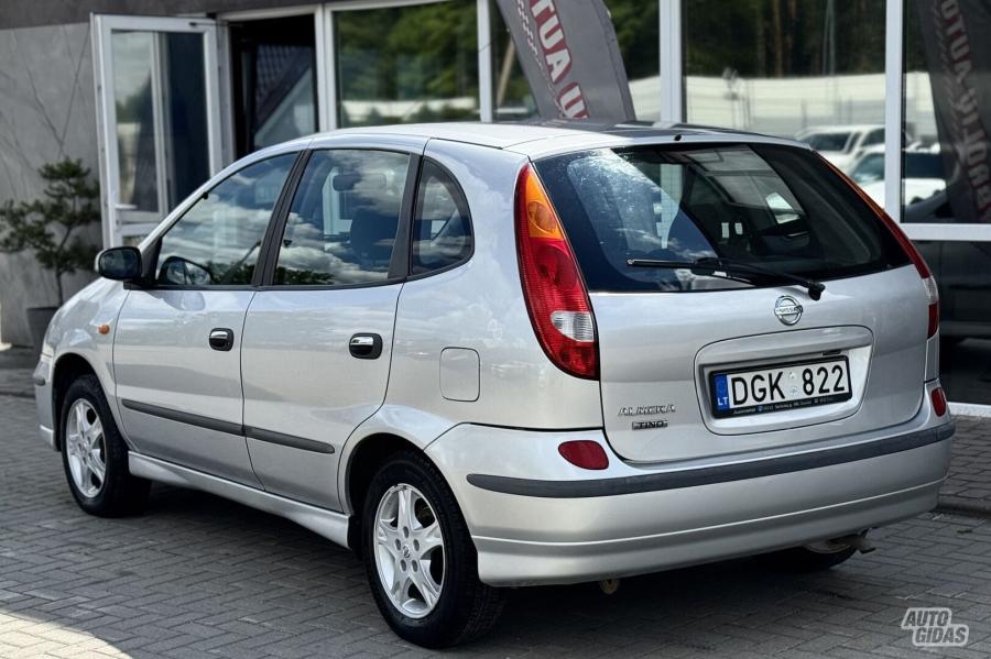 Grey Nissan Almera Tino 2004 in Radviliskis, with an engine capacity of 1.80 L and mileage of 154 thousand km for 995 €, photo 13 on AUTOMOTO.COM.LV