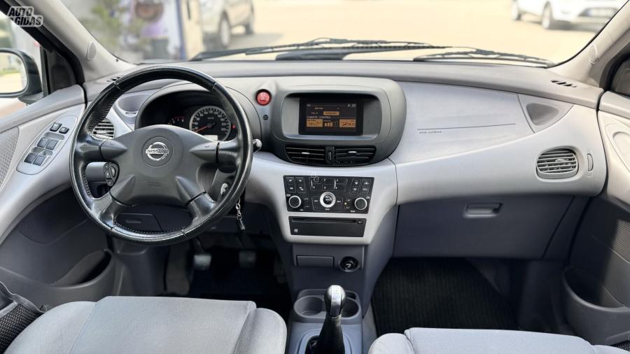 Grey Nissan Almera Tino 2004 in Radviliskis, with an engine capacity of 1.80 L and mileage of 154 thousand km for 995 €, photo 18 on AUTOMOTO.COM.LV