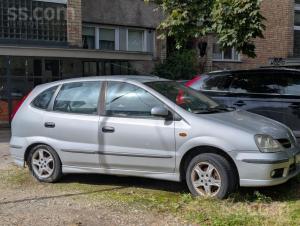 Серый Ниссан Альмера Тино 2004 в Рига, объемом двигателя 2.20 л и пробегом 212 тыс. км за 1000 €, фото  на AUTOMOTO.COM.LV