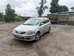 Grey Nissan Almera Tino 2005 in Vilnius, with an engine capacity of 2.20 L and mileage of 27 thousand km for 580 €, photo  on AUTOMOTO.COM.LV