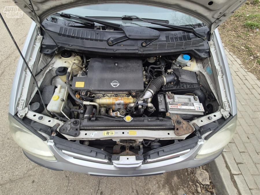 Grey Nissan Almera Tino 2005 in Klaipeda, with an engine capacity of 2.20 L and mileage of 253 thousand km for 650 €, photo 17 on AUTOMOTO.COM.LV