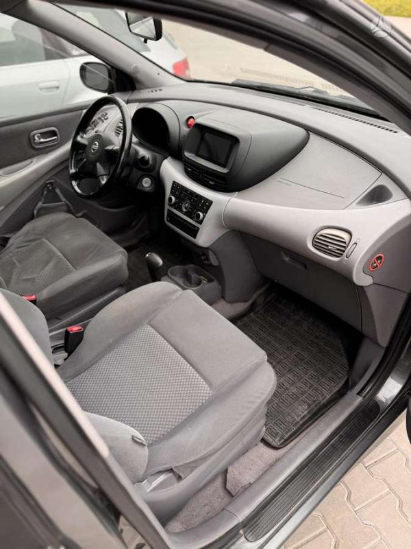 Nissan Almera Tino 2005 Klaipėda vietnē Pelēks Nissan Almera Tino 2005 Klaipėda, ar dzinēja tilpumu 1.77 L un nobraukumu 289 tūkst. km par 1500 €, foto 10 vietnē AUTOMOTO.COM.LV