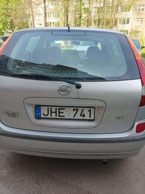 Grey Nissan Almera Tino 2004 in Klaipeda, with an engine capacity of 2.20 L and mileage of 141 thousand km for 650 €, photo  on AUTOMOTO.COM.LV