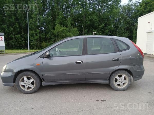 Pelēks Nissan Almera Tino 2005 Alūksne, ar dzinēja tilpumu 2.20 L un nobraukumu 305 tūkst. km par 850 €, foto 3 vietnē AUTOMOTO.COM.LV