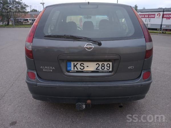Pelēks Nissan Almera Tino 2005 Alūksne, ar dzinēja tilpumu 2.20 L un nobraukumu 305 tūkst. km par 850 €, foto 4 vietnē AUTOMOTO.COM.LV