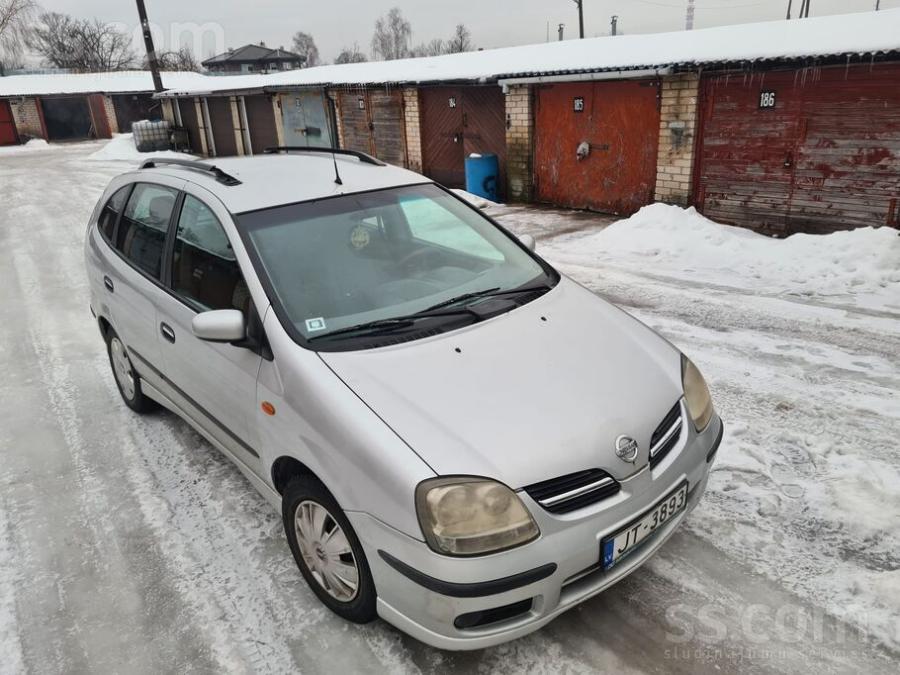 Nissan Almera Tino 2003 Rīga, ar dzinēja tilpumu 2.20 L un nobraukumu 345 tūkst. km par 600 €, foto 1 vietnē AUTOMOTO.COM.LV