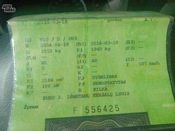 Ниссан Альмера Тино 2004 в Ионава на AUTOMOTO.COM.LV Ниссан Альмера Тино 2004 в Ионава, объемом двигателя 2.20 л и пробегом 270 тыс. км за 1000 €, фото 7 на AUTOMOTO.COM.LV