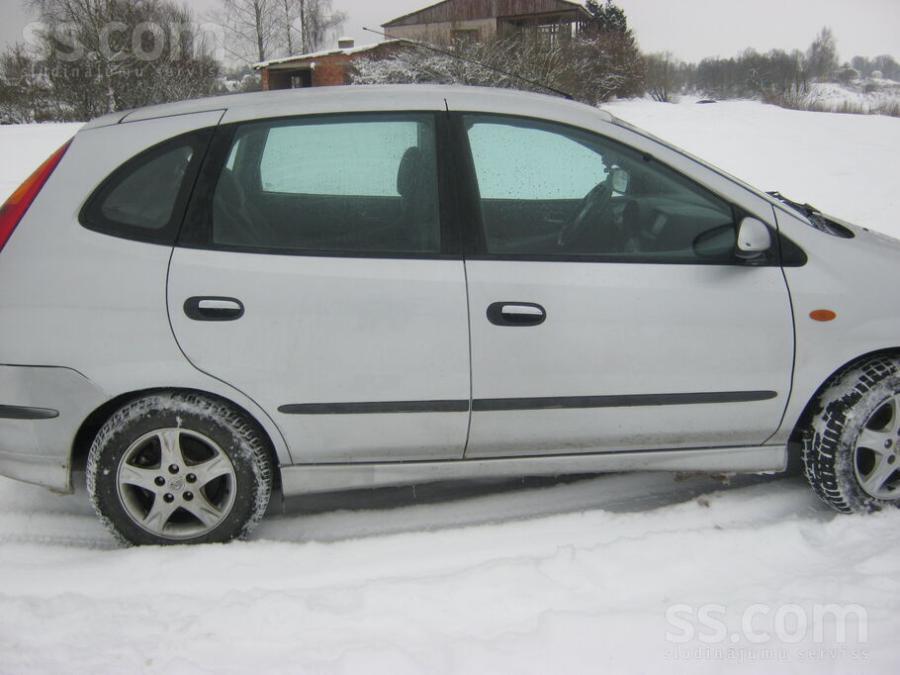 Nissan Almera Tino 2005 Preiļi, ar dzinēja tilpumu 2.20 L un nobraukumu 338 tūkst. km par 1249 €, foto 3 vietnē AUTOMOTO.COM.LV