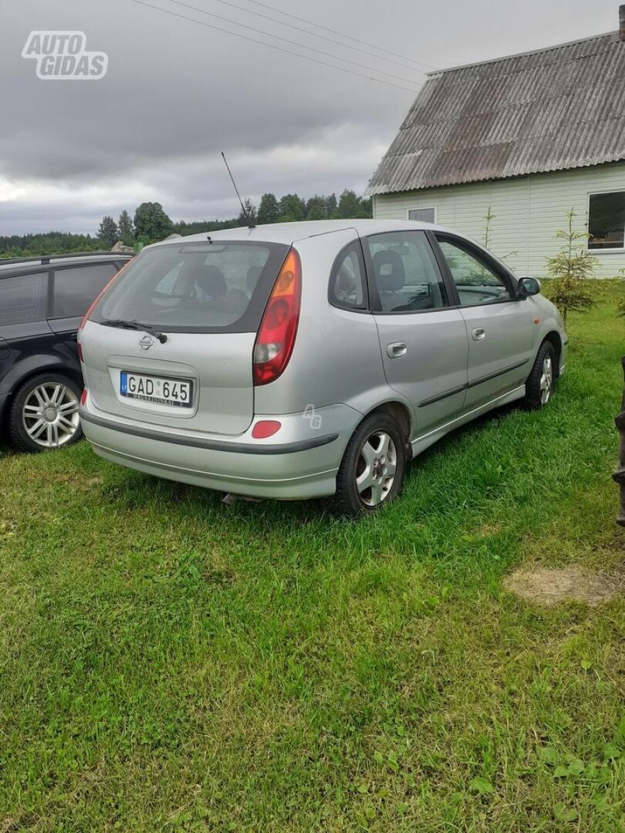 Nissan Almera Tino 2000 in Druskininkai, with an engine capacity of 2.20 L and mileage of 340 thousand km for 499 €, photo 1 on AUTOMOTO.COM.LV