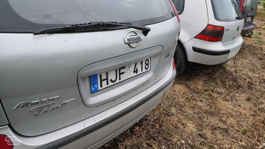 Nissan Almera Tino 2001 in Marijampole, with an engine capacity of 2.20 L and mileage of 400 thousand km for 250 €, photo 5 on AUTOMOTO.COM.LV