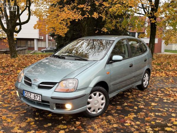 Nissan Almera Tino 2001 Alīta vietnē Nissan Almera Tino 2001 Alīta, ar dzinēja tilpumu 2.00 L un nobraukumu 148 tūkst. km par 1250 €, foto 1 vietnē AUTOMOTO.COM.LV