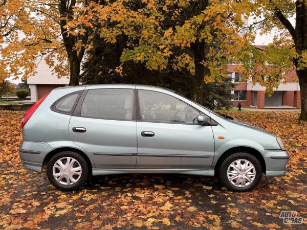 Nissan Almera Tino 2001 Alīta vietnē Nissan Almera Tino 2001 Alīta, ar dzinēja tilpumu 2.00 L un nobraukumu 148 tūkst. km par 1250 €, foto 10 vietnē AUTOMOTO.COM.LV