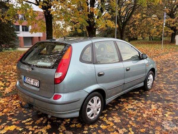 Nissan Almera Tino 2001 Alīta vietnē Nissan Almera Tino 2001 Alīta, ar dzinēja tilpumu 2.00 L un nobraukumu 148 tūkst. km par 1250 €, foto 11 vietnē AUTOMOTO.COM.LV