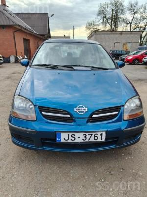 Nissan Almera Tino 2002 in Daugavpils, with an engine capacity of 1.80 L and mileage of 179 thousand km for 1050 €, photo  on AUTOMOTO.COM.LV