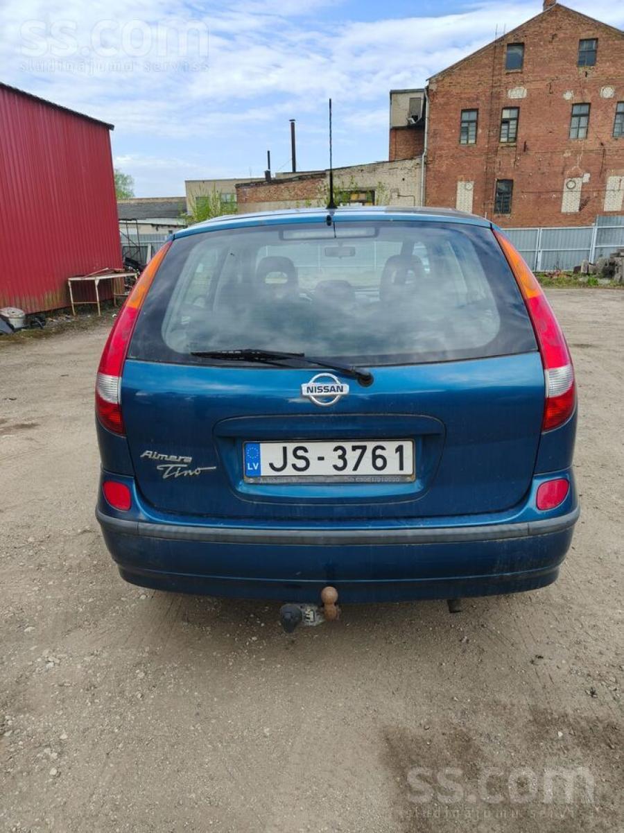 Nissan Almera Tino 2002 in Daugavpils, with an engine capacity of 1.80 L and mileage of 179 thousand km for 1050 €, photo 3 on AUTOMOTO.COM.LV