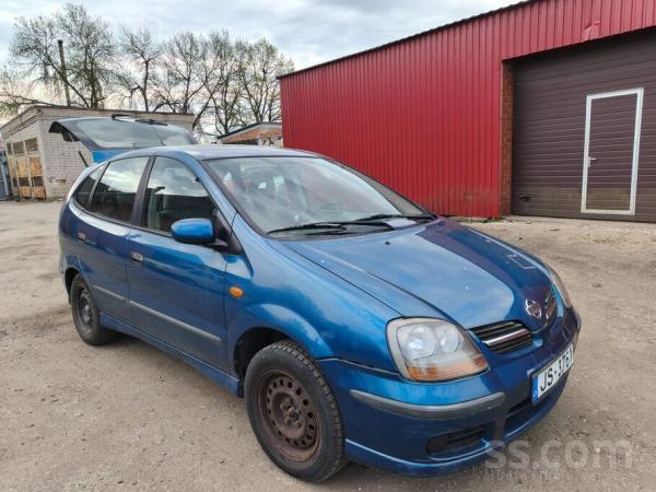 Nissan Almera Tino 2002 Daugavpils, ar dzinēja tilpumu 1.80 L un nobraukumu 179 tūkst. km par 1050 €, foto 3 vietnē AUTOMOTO.COM.LV