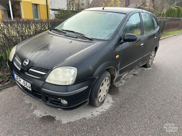 Nissan Almera Tino 2004 Varėna, ar dzinēja tilpumu 1.80 L un nobraukumu 300 tūkst. km par 600 €, foto 1 vietnē AUTOMOTO.COM.LV