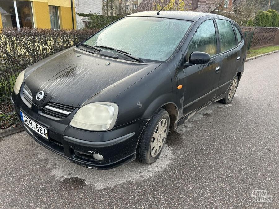 Nissan Almera Tino 2004 Varėna, ar dzinēja tilpumu 1.80 L un nobraukumu 300 tūkst. km par 600 €, foto 1 vietnē AUTOMOTO.COM.LV