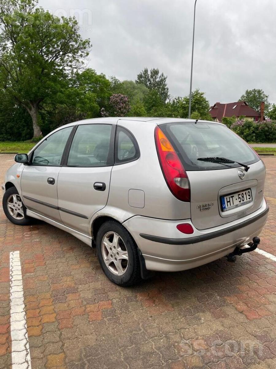 Nissan Almera Tino 2005 in Kuldiga, with an engine capacity of 2.20 L and mileage of 305 thousand km for 800 €, photo 3 on AUTOMOTO.COM.LV