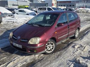 Red Nissan Almera Tino 2003 in Klaipeda, with an engine capacity of 2.20 L and mileage of 260 thousand km for 500 €, photo  on AUTOMOTO.COM.LV