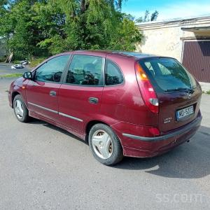 Red Nissan Almera Tino 2003 in Riga, with an engine capacity of 1.80 L and mileage of 253 thousand km for 1350 €, photo  on AUTOMOTO.COM.LV