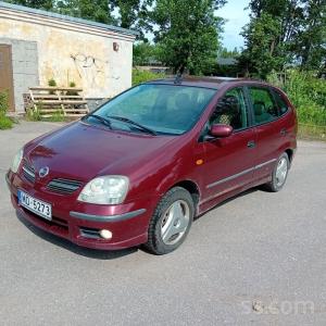 Red Nissan Almera Tino 2003 in Riga, with an engine capacity of 1.80 L and mileage of 253 thousand km for 1350 €, photo 3 on AUTOMOTO.COM.LV