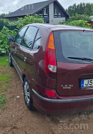 Red Nissan Almera Tino 2003 in Jekabpils, with an engine capacity of 2.20 L and mileage of 358 thousand km for 390 €, photo  on AUTOMOTO.COM.LV
