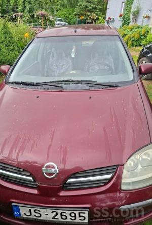 Sarkans Nissan Almera Tino 2003 Jēkabpils, ar dzinēja tilpumu 2.20 L un nobraukumu 358 tūkst. km par 390 €, foto 4 vietnē AUTOMOTO.COM.LV