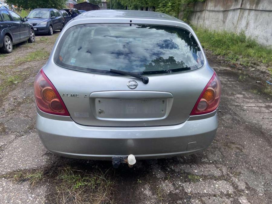 Желтый Ниссан Альмера 2003 в Каунас, объемом двигателя 1.50 л и пробегом 165 тыс. км за 750 €, фото 4 на AUTOMOTO.COM.LV