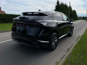 Black Nissan Ariya 2025 in Mazeikiai, with an engine capacity of 0.00 L and mileage of 480 thousand km for 29900 €, photo 4 on AUTOMOTO.COM.LV