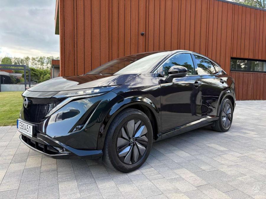 Zaļš Nissan Ariya 2023 Viļņa, ar dzinēja tilpumu 0.00 L un nobraukumu 31 tūkst. km par 29990 €, foto 1 vietnē AUTOMOTO.COM.LV