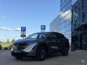 Pelēks Nissan Ariya 2022 Rīga, ar dzinēja tilpumu 0.00 L un nobraukumu 59 tūkst. km par 34900 €, foto 4 vietnē AUTOMOTO.COM.LV