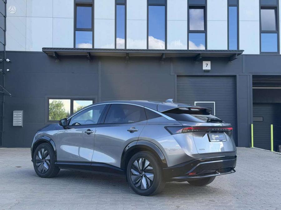 Pelēks Nissan Ariya 2022 Rīga, ar dzinēja tilpumu 0.00 L un nobraukumu 59 tūkst. km par 34900 €, foto 7 vietnē AUTOMOTO.COM.LV