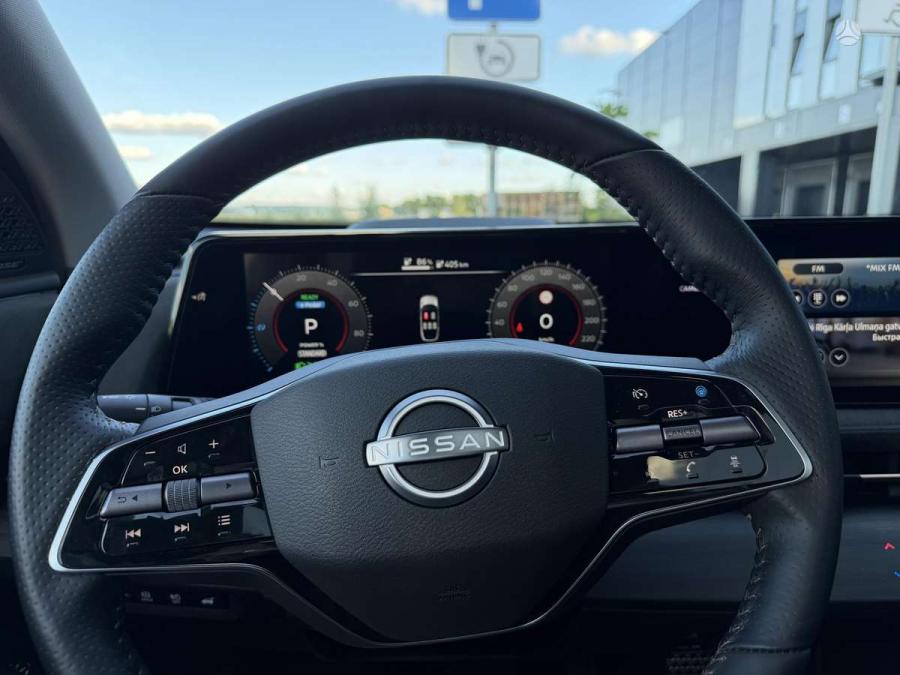 Pelēks Nissan Ariya 2022 Rīga, ar dzinēja tilpumu 0.00 L un nobraukumu 59 tūkst. km par 34900 €, foto 10 vietnē AUTOMOTO.COM.LV