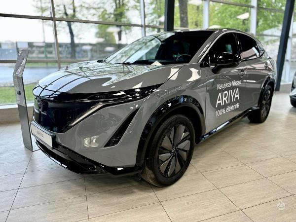 Pelēks Nissan Ariya 2023 Klaipėda, ar dzinēja tilpumu 0.00 L un nobraukumu 2 tūkst. km par 38000 €, foto 2 vietnē AUTOMOTO.COM.LV