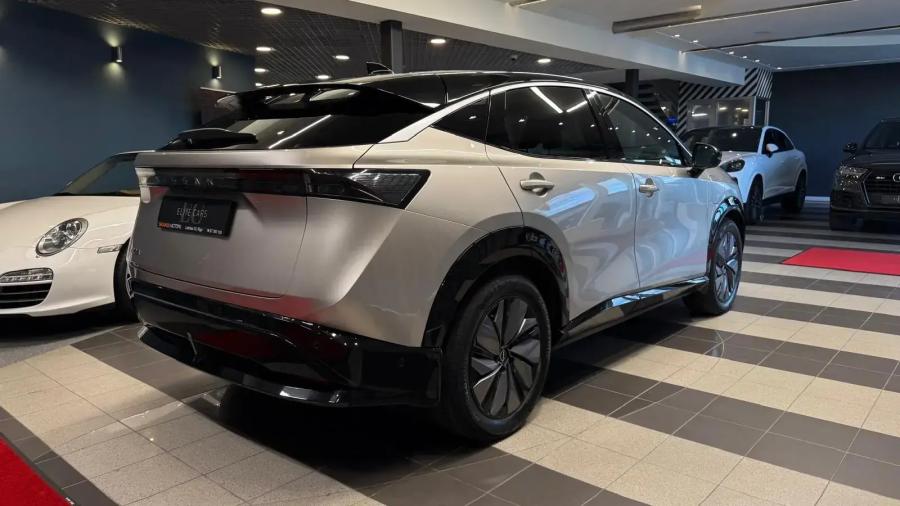 Pelēks Nissan Ariya 2023 Mārupe, ar dzinēja tilpumu 0.00 L un nobraukumu 75 tūkst. km par 36800 €, foto 3 vietnē AUTOMOTO.COM.LV