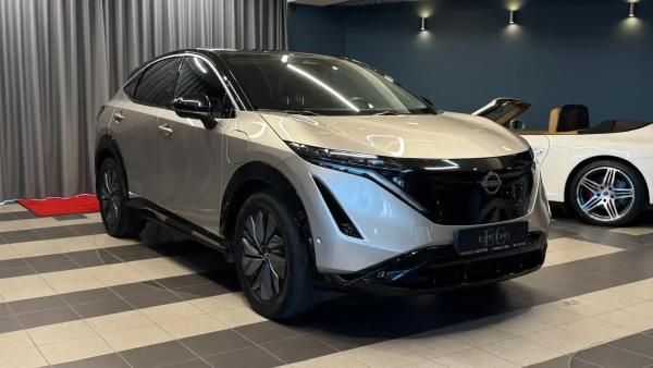 Pelēks Nissan Ariya 2023 Mārupe, ar dzinēja tilpumu 0.00 L un nobraukumu 75 tūkst. km par 36800 €, foto 3 vietnē AUTOMOTO.COM.LV