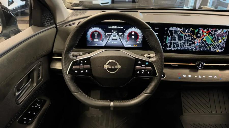 Pelēks Nissan Ariya 2023 Mārupe, ar dzinēja tilpumu 0.00 L un nobraukumu 75 tūkst. km par 36800 €, foto 8 vietnē AUTOMOTO.COM.LV