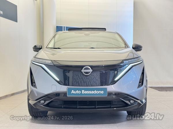 Grey Nissan Ariya 2024 in Tallinn, with an engine capacity of 0.00 L and mileage of 47 thousand km for 39900 €, photo 2 on AUTOMOTO.COM.LV