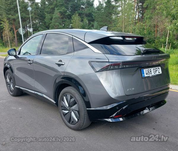 Grey Nissan Ariya 2022 in Tallinn, with an engine capacity of 0.00 L and mileage of 93 thousand km for 26990 €, photo 4 on AUTOMOTO.COM.LV